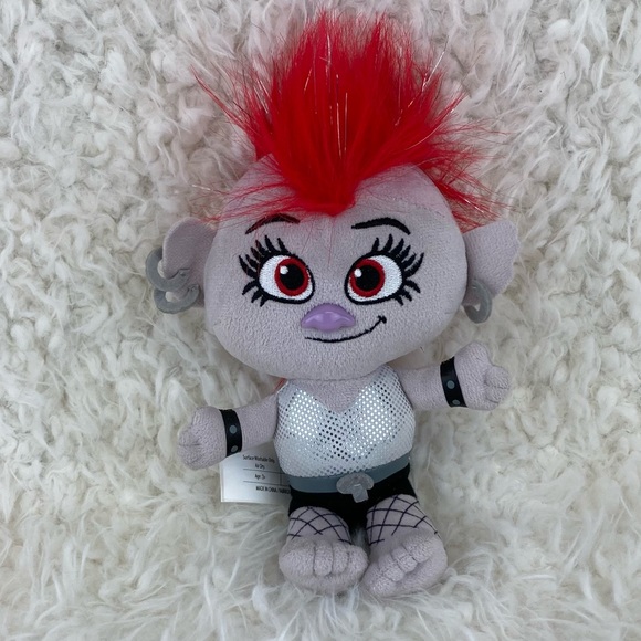 Dreamworks | Toys | Dreamworks Trolls World Tour Trolls Barb Plush 8 ...